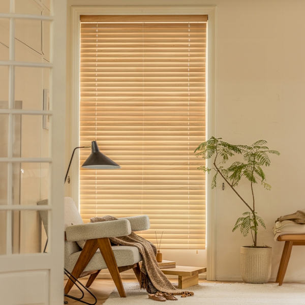 Store Vénitien Bois Tilleul,Lames 35 mm