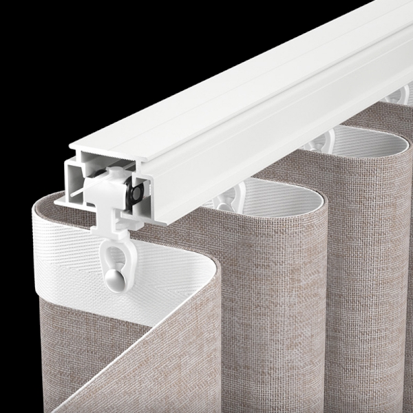 Tringle Rail Wave Encastrée au Plafond Sur-Mesure